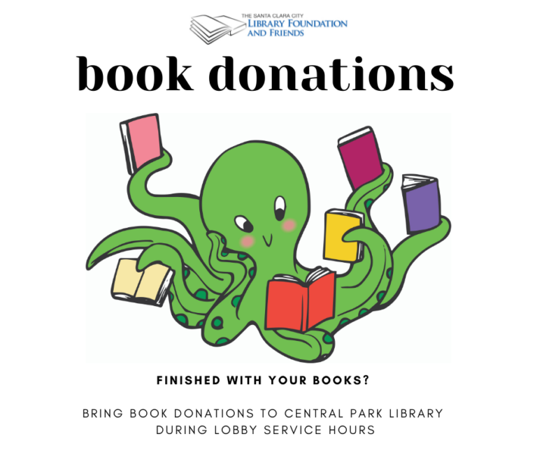 Book Donations - The Santa Clara City Library Foundation and Friends