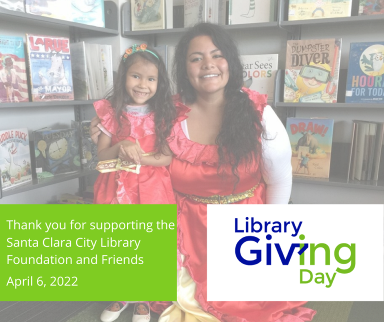 Thank you for Library Giving Day yesterday! - The Santa Clara City ...