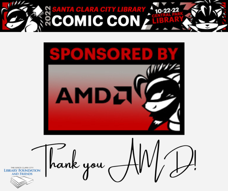 A huge thanks to AMD for helping us sponsor Comic Con 2022! - The Santa ...